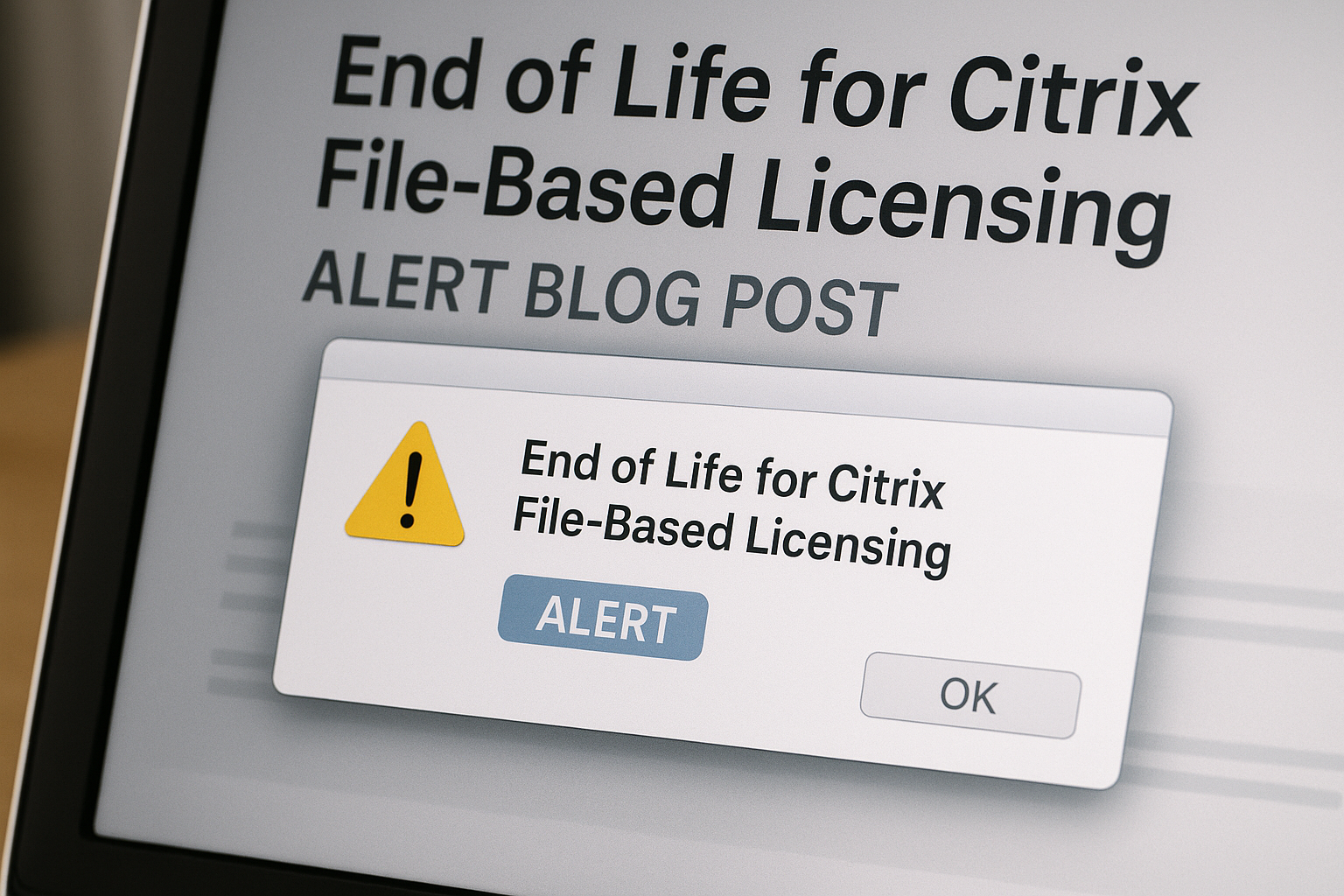 End of Life for Citrix File-Based Licensing